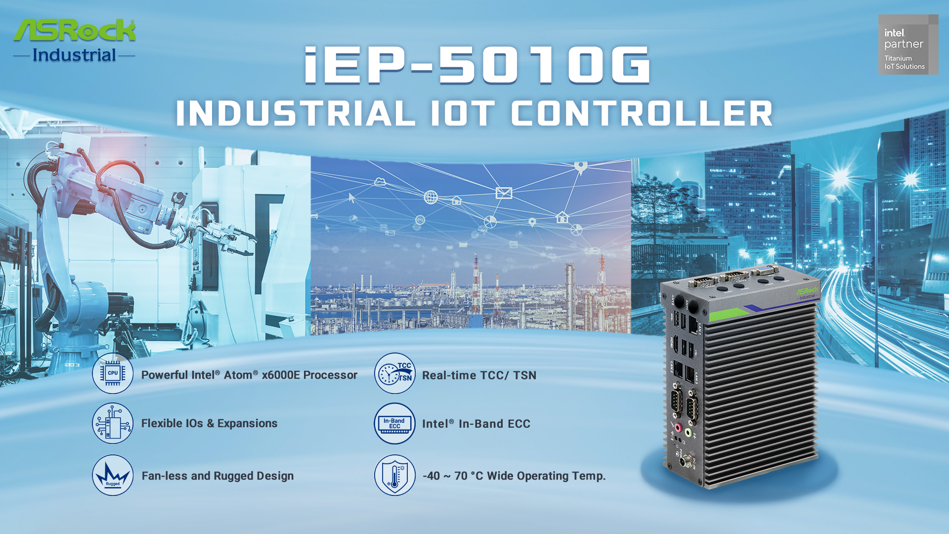 ASRock Industrial - iEP-5010G Series